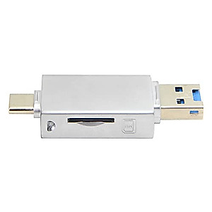JSER USB-C Type C USB 2.0 to NM Nano Memory Card & TF Micro SD Card Reader Compatible for Huawei Cell Phone & Laptop