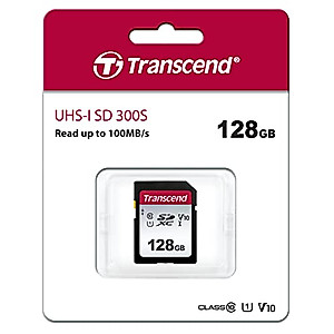 Transcend 128GB SDXC/SDHC 300S Memory Card TS128GSDC300S