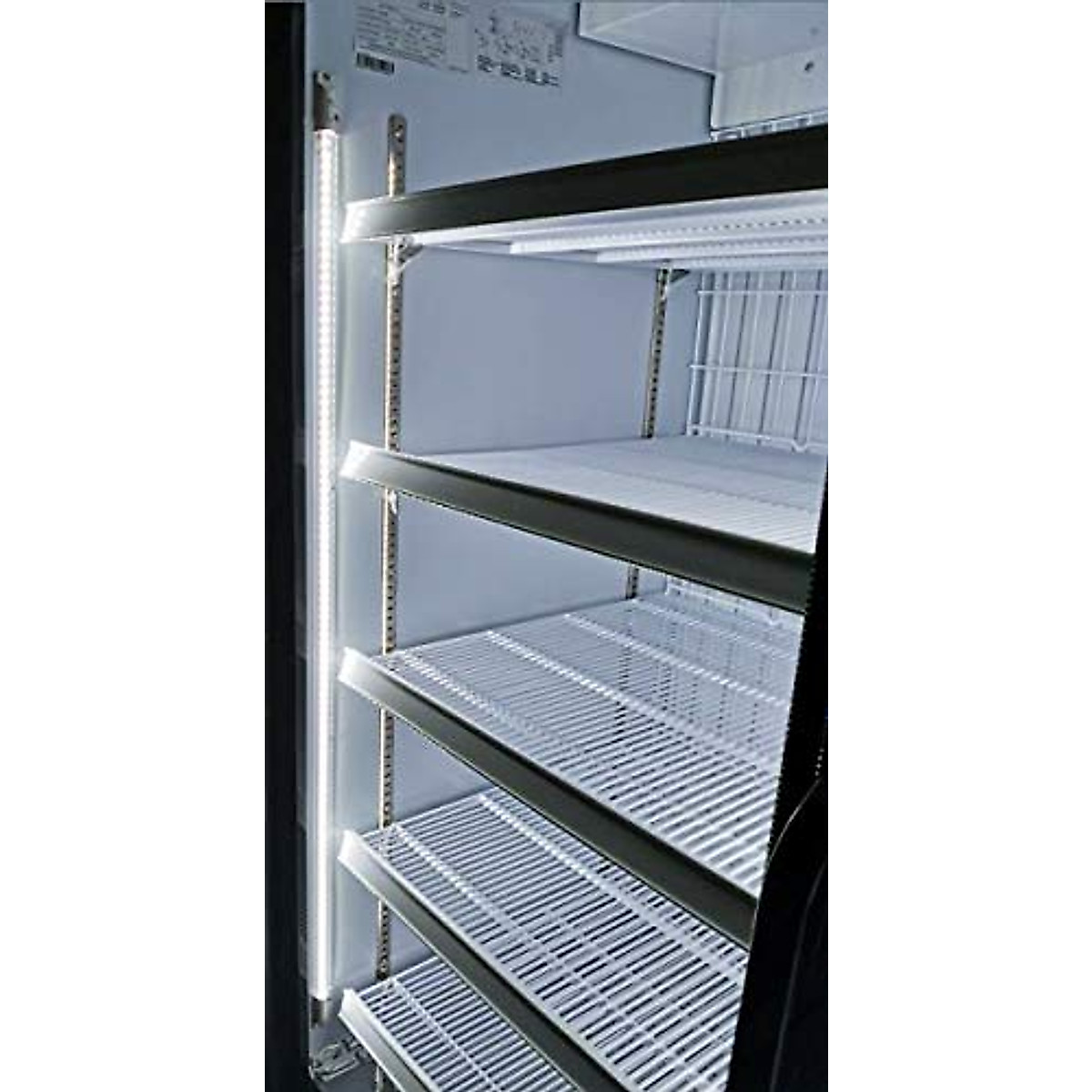 Vortex Refrigeration VA-3GDF-B Commercial Merchandiser Freezer | 3 Self-Closing Glass Doors | NSF, ETL | 69 Cu. Ft.