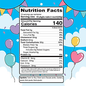 Mochi Ice Cream Kit DIY food kit Mochi maker (Makes 4 flavors: Chocolate, Matcha, Strawberry, Melon) Includes Japanese Mochi flour & tools. Gifts for foodies daifuku Japanese desert snack foods. Makes 32 Mochis