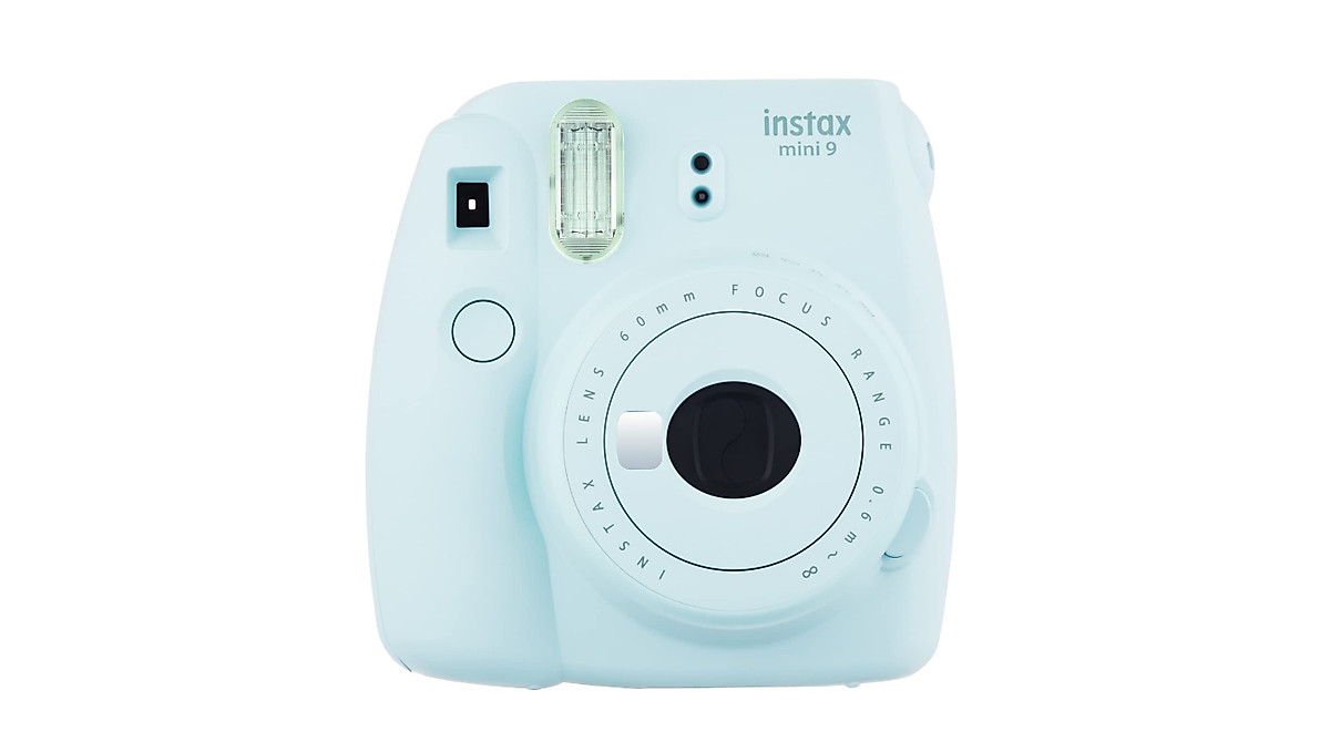 Fujifilm Instax Mini 9 Instant Camera (Ice Blue) with 2 x Instant Twin ...