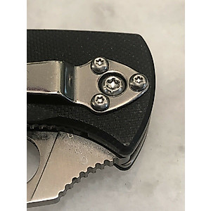 Stainless Steel Screws Set For Spyderco Tenacious and Resilience Pocket Knife