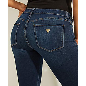 GUESS Women's Sexy Curve Mid-Rise Stretch Skinny Fit Jean, Cumberland, 28
