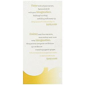Tazo Organic Chai - 149904, Black Tea-24 Tea Bags-2.3oz/65g