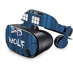 MightySkins Skin Compatible with Samsung Odyssey VR - Time Lord Box | Protective, Durable, and Unique Vinyl Decal wrap Cover | Easy to Apply, Remove, and Change Styles | Made in The USA