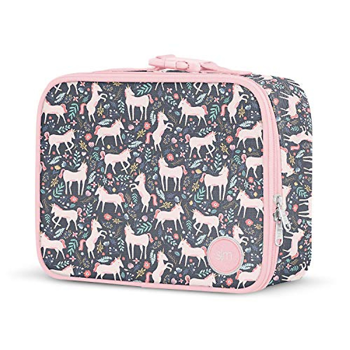 Simple Modern Kids Backpack with Lunch Box and Water Bottle | School Supplies for Girls, Boys, Toddlers | 12L Fletcher, 4L Hadley, 14oz Summit Set | Unicorn Fields