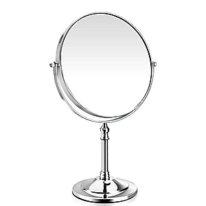 LIMEI-ZEN Makeup Mirror, European Double Mirror, Princess Beauty Mirror, Magnifying Glass, Desktop Mirror, Dormitory Mirror, Princess Mirror. Mirrors