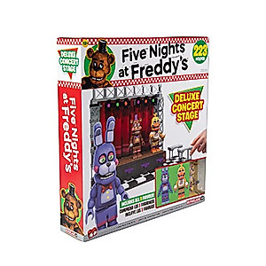 McFarlane Toys Five Nights at Freddy’s Deluxe Concert Stage Large Construction Set
