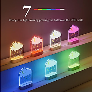 Bemaystar Personalized Gifts for Kids - Star Acrylic 3D Lamp,Personalized Night Light,Customize Name,Lamp Decoration Gift for Daughter Son,Children's Bedroom Decorative Gifts for Boys and Girls