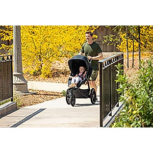Ridge Stroller - Jake (Charcoal/Carbon)+ Adapters for Ridge (All MESA Models and Bassinet)