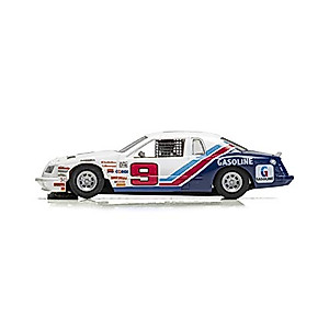 Scalextric Ford Thunderbird Stock Car 1:32 Slot Race Car C4035, White, Red & Blue