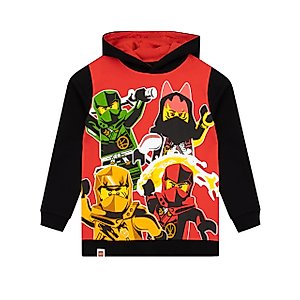 Lego Ninjago Boys' Lego Ninjago Hoodie Size 8 Multicolored