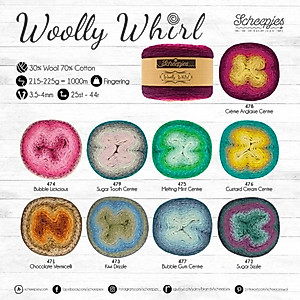 Scheepjes Woolly Whirl - PREORDER 478 - Crème Anglaise Centre