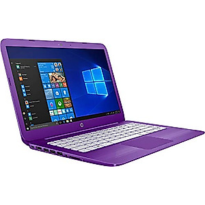 HP Stream 14-cb013wm, 14" HD Display, Intel N3060, 4GB RAM, 32GB SSD, Windows 10 Home S Mode, Purple