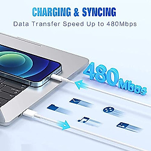 iPhone Charger 3Pack Apple MFi Certified Apple Charger 6FT, Lightning Cable 6FT Compatible with iPhone 12 Mini Pro Max SE 11 Xs Max XR X 8 7 6 Plus 5S iPad Pro Airpods