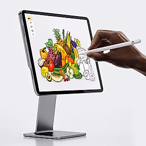 INVZI MagFree Pro Magnetic iPad Stand, Adjustable Rotatable Floating Magnetic iPad Pro Stand Holder for iPad Air 11" M2 (2024), iPad Pro 11 Inch 1st/2nd/3rd/4th Gens, iPad Air 4th, 5th