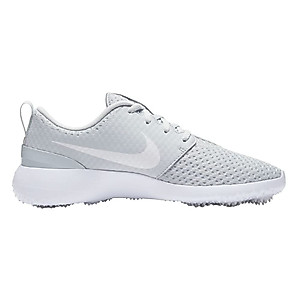 Nike Golf Women's Roshe G Shoes, Pure Platinum/White/Metallic White, 8