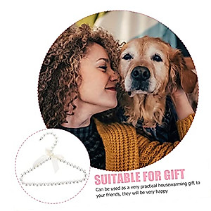 Balacoo 3pcs Pet Hanger Children's Hangers Drying Rack for Clothes Hangers for Skirts Baby Clothes Hanger Dog Closet for Clothes Cat Apparel Hangers Pet Clothes Hanger Mini Hanger Metal