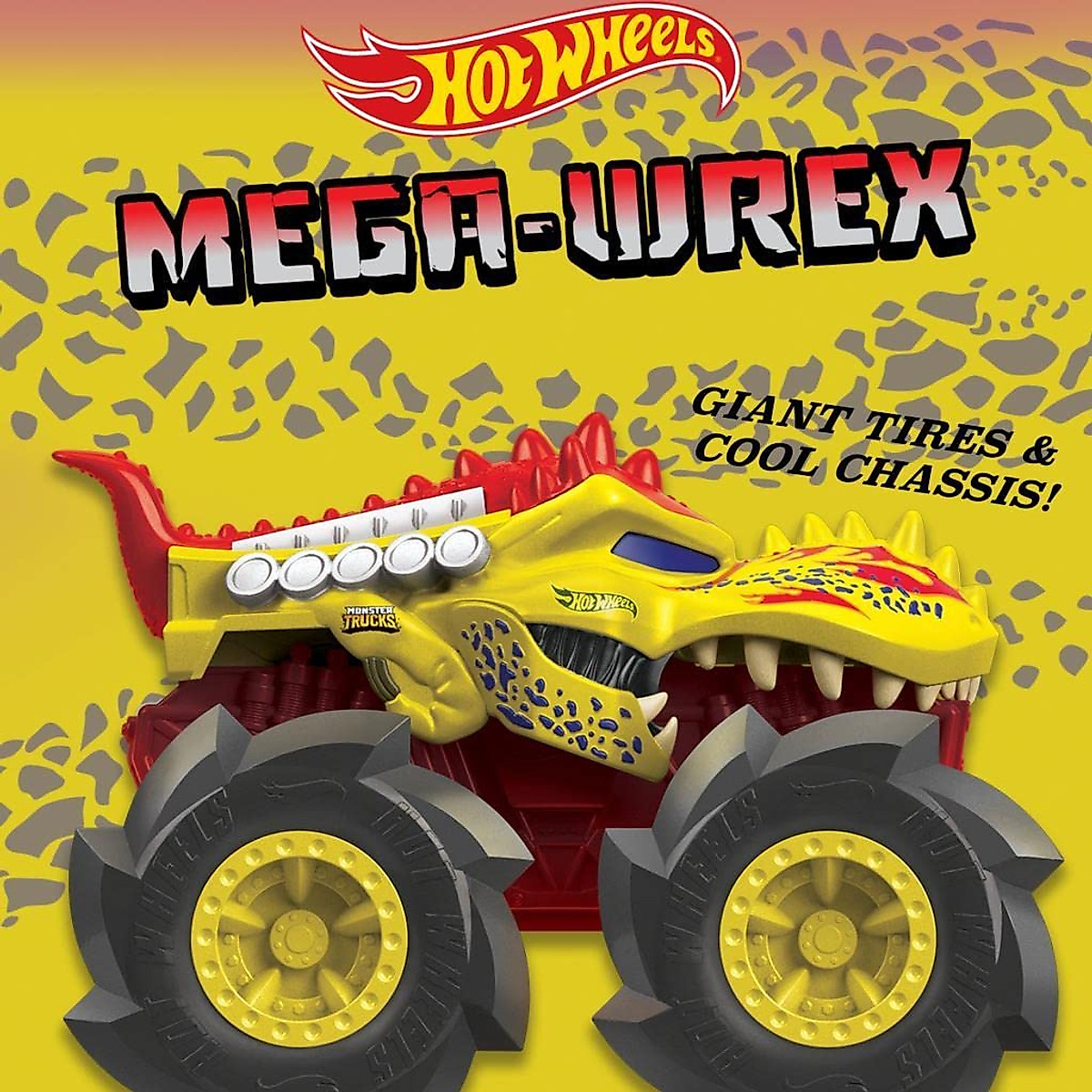 Hot Wheels Monster Trucks 1:43 Twisted Tredz Mega Wrex