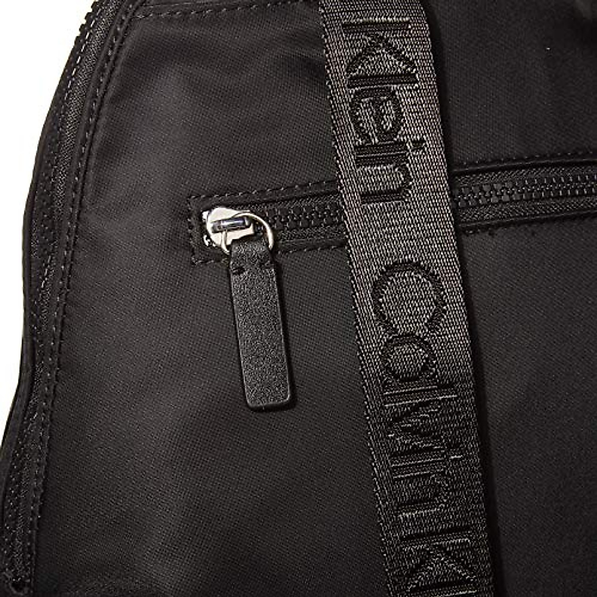Calvin Klein Georgina Nylon Organizational Backpack, Black