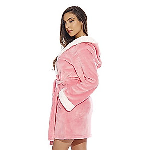 6313-Bunny-L Just Love Critter Robe / Robes for Women, Bunny (Velour), Large