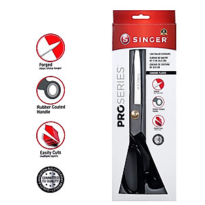 SINGER ProSeries 12 Inch Tailor Scissors for Sewing