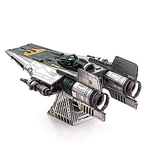Fascinations Metal Earth Star Wars Rise of Skywalker Resistance A-Wing Fighter 3D Metal Model Kit