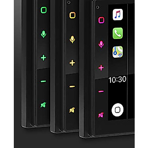 BOSS Audio Systems Elite Series BE950WCPA Wireless Apple CarPlay Android Auto Car Multimedia Player - 6.75 Inch Capacitive Touchscreen, Bluetooth, No DVD, Multicolor Illumination, High Resolution FLAC