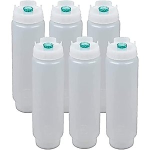 12 Pack FIFO 12 oz Squeeze Bottles