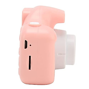 Kids Digital Camera, Cartoon Kids Camera Toys for Girls Boys 20 Million PX 720P Video Resolution Yellow Tiger Kids Camera 32GB Memory Card Toy Camera