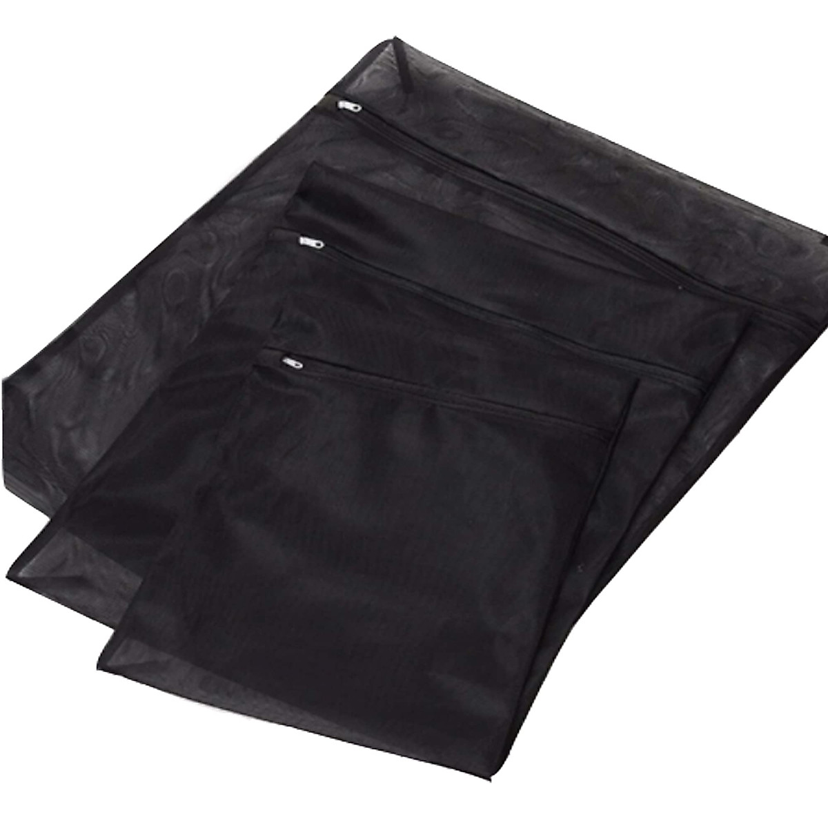 3x Laundry Washing Bag Wash Bag Mesh Net Zipped Lingerie Underwear Bra Clothes Wash Bag