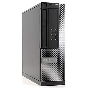 Dell Optiplex 7020 Desktop Computer PC, 3.20 GHz Intel i5 Quad Core Gen 2, 8GB DDR3 RAM, 2TB HDD Storage, Windows 10 Home, 20-inch LCD Monitor, 1080p Webcam, RGB Keyboard and Mouse, (Renewed)