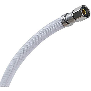 Certified Appliance Accessories Ice Maker Water Line, 2 Feet, Polyester-Reinforced PVC, White