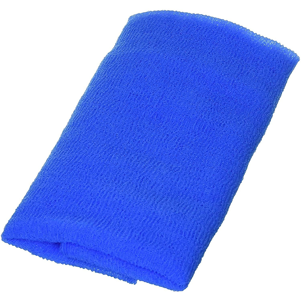Cure Series Japanese Exfoliating Bath Towel from OHE - Super Hard Weave - Blue, 120cm