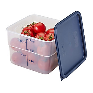 Cambro (12SFSPP190) 12 qt Polypropylene Food Storage Container - CamSquare®