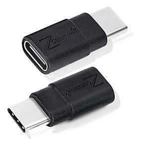 Cellularize USB C Extender Adapter (2 Pack) 40Gbps 240W Short Dock Cable Extension Type-C 8K@60Hz PD Low Profile Male to Female Thunderbolt QC & Data Transfer for USB-C Devices