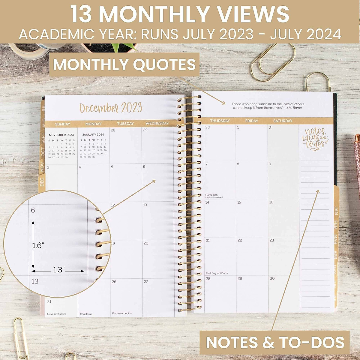 bloom daily planners 2023-2024 Academic Year Day Planner (July 2023 - July 2024) - 5.5” x 8.25” - Weekly/Monthly Agenda Organizer Book with Stickers & Bookmark - Writefully His