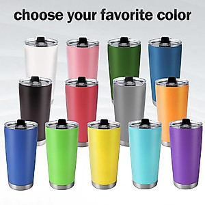 GifXify Personalized Coffee Tumbler with Picture & Text - Personalized Travel Coffee Mug - Custom 20oz Stainless Steel Tumbler Cup with Lid - Custom Cup Gift for Dad, Mom, Friends