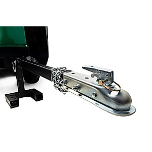 All Power APWC420 Woodchipper Mulcher 15HP JD Engine 420cc Gas Powered Chipper Shredder 2000 RPM Double Edge Blades 6" Feed