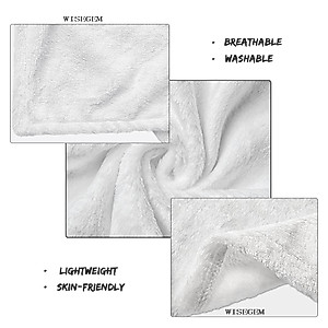 Wisegem 60th Anniversary Wedding Gifts for Couple Parents Wife Husband Diamond Wedding Blanket 60"x 50" Throw Blankets for Mom Dad Grandparents 60 Years of Marriage Celebration Gift Ideas