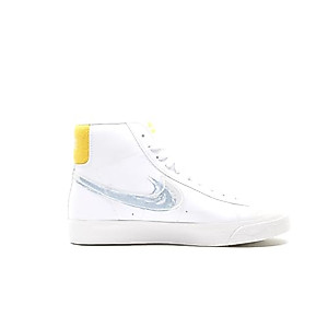 Nike Blazer Mid '77 Big Kids Casual Skate Shoes Da4086-002 (White/Royal Tint/Solar Flare, us_Footwear_Size_System, Big_Kid, Men, Numeric, Medium, Numeric_7)