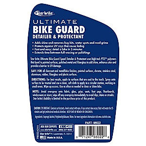 STAR BRITE Ultimate Bike Guard - Motorcycle Detailer & Protectant Spray - Remove Road Grime, Add Shine & Protect in 5 Minutes (098022)
