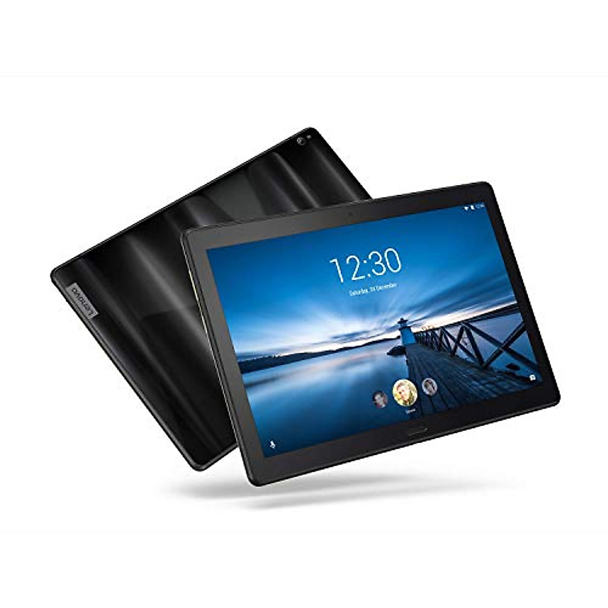 Lenovo Smart Tab P10, 10.1" Alexa-Enabled Android Smart Device Tablet, Octa-Core Processor, 1.8GHz, 32GB, Dual Glass Design, 4 Speakers, Charging Dock incl, Android Oreo, ZA440145US, Aurora Black