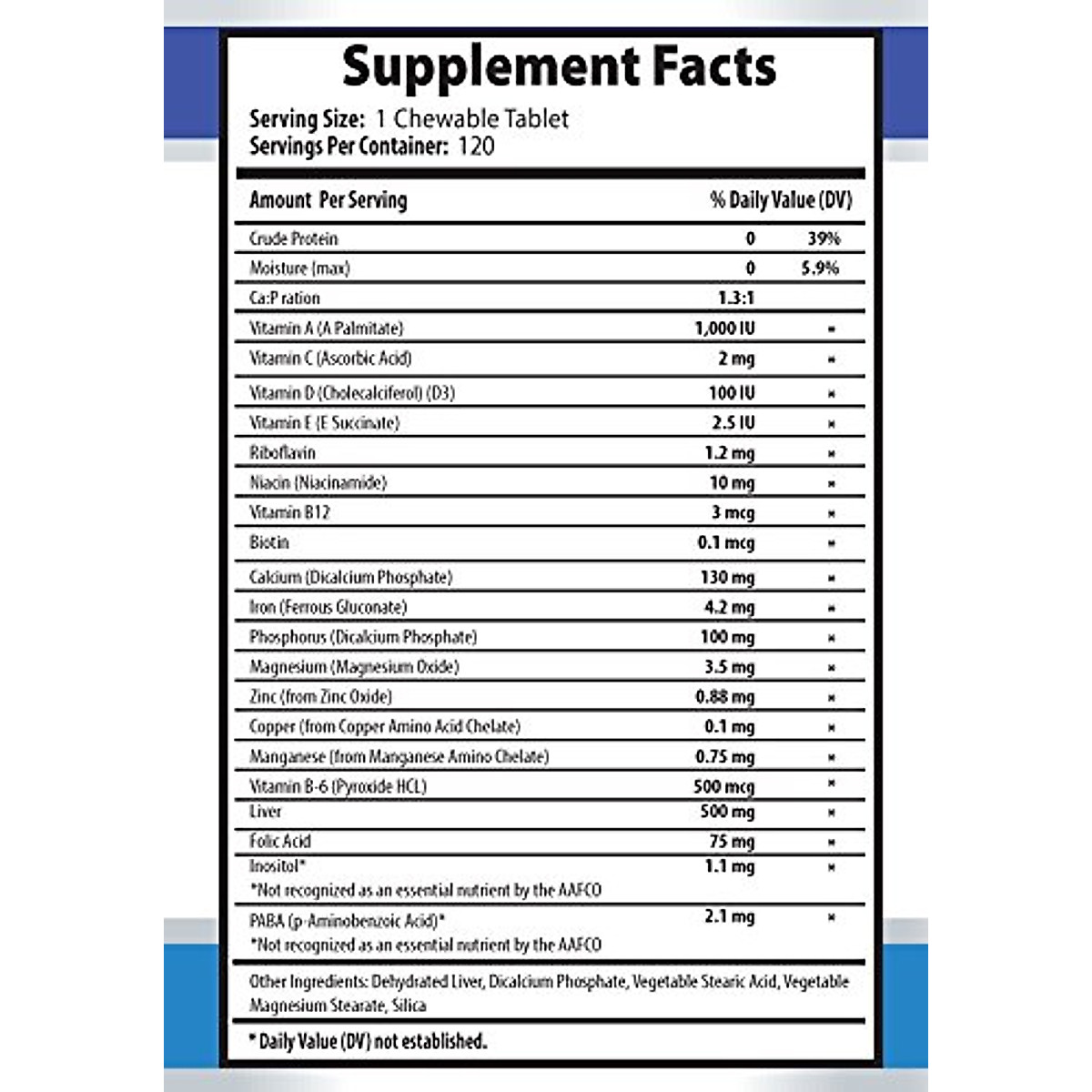 PET SUPPLEMENTS Dogs Vitamins for Joints - Ultra Vitamins for Dogs - Chews - Powerful Formula - Mineral Complex - Dog Liver Treats - 180 Treats (2 Bottles)