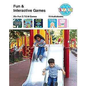 PlayZoom 2 Kids Smartwatch & Headphones - Video Camera Selfies STEM Learning Educational Fun Games, MP3 Music Player Audio Books Touch Screen Sports Digital Watch Gift for Kids Toddlers Boys Girls