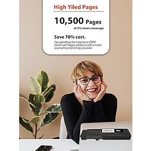 WEYNUONY C400 C405 106R03524 Black 10,500 Pages Extra High Yield Toner Cartridge Replacement for Xerox VersaLink C400 C405 C400D C400DN MFP C405 C405N C405DN