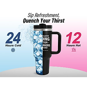 DLOCCOLD Farewell Gifts for Coworkers, Going Away Leaving Gift For Coworker, Good Luck Finding Better Coworkers Than Us Gifts For Colleagues, Boss, Friends, Men, Women, 40oz Tumbler, Black