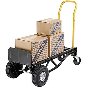 Harper Nylon Convertible Hand Truck - 37-1/4"Lx12"W Platform