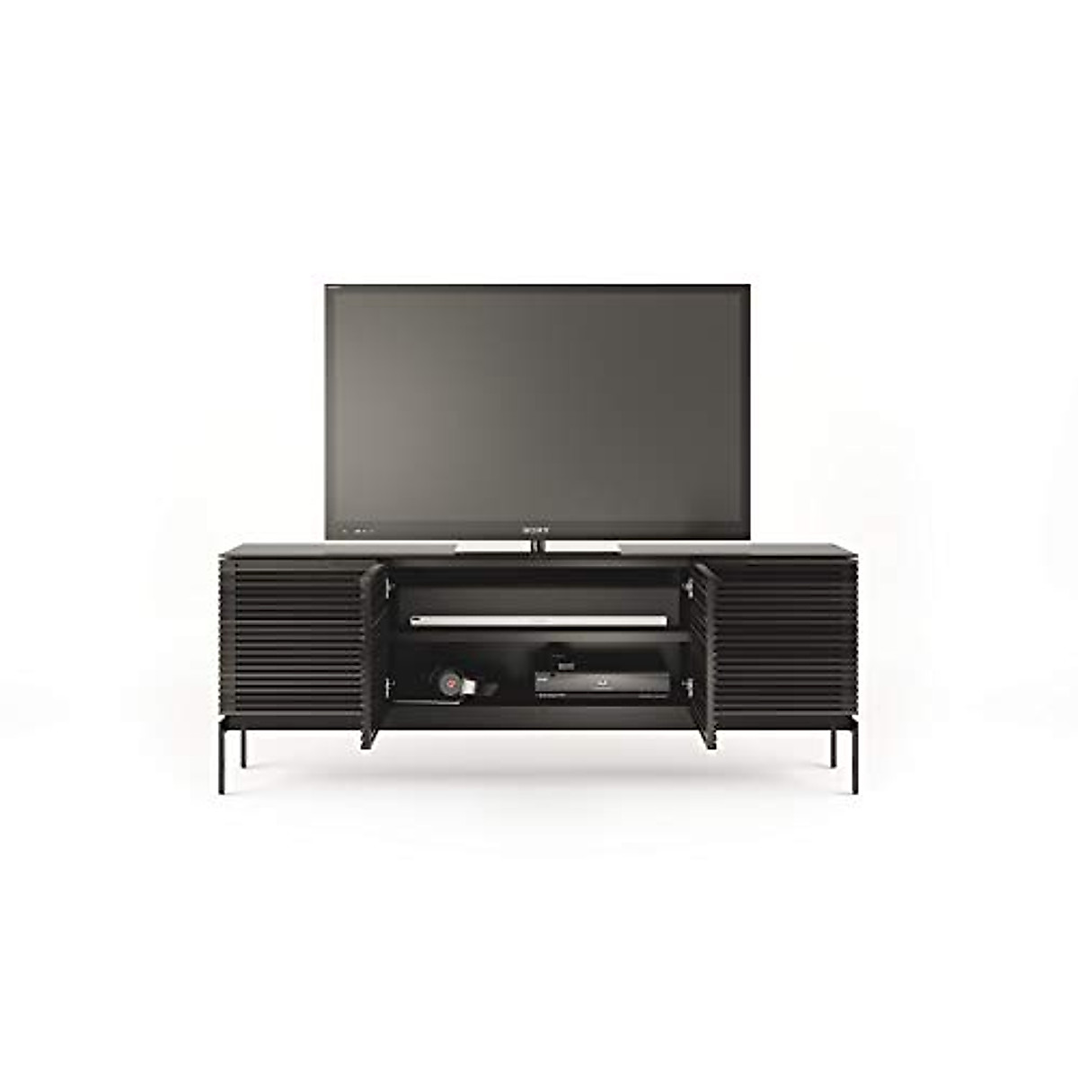 BDI Corridor 7129 Media Console, Charcoal