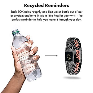 ZOX Bracelets — You Got This | Stretchy Elastic Band with Motivational Affirmations and Beautiful Artwork, Great Gift for Men, Women, and Kids (Small)